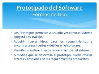 Prototipado del software | PPT