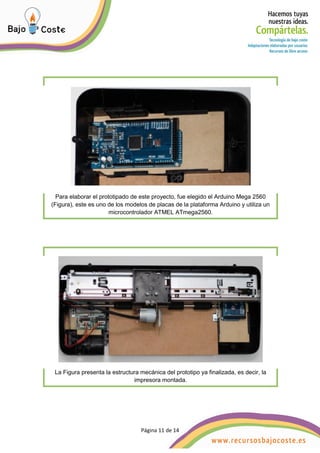 Prototipo de una impresora braille de bajo costo. | PDF | Desktop Publishing | Computer Software ...