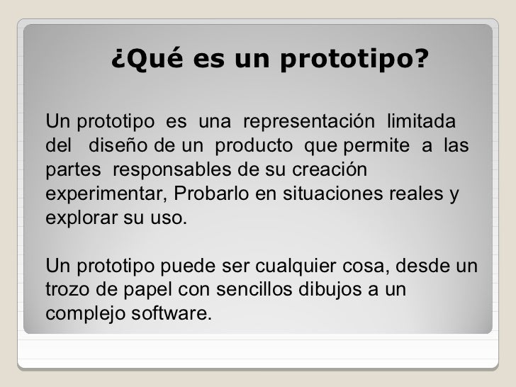 Prototipos