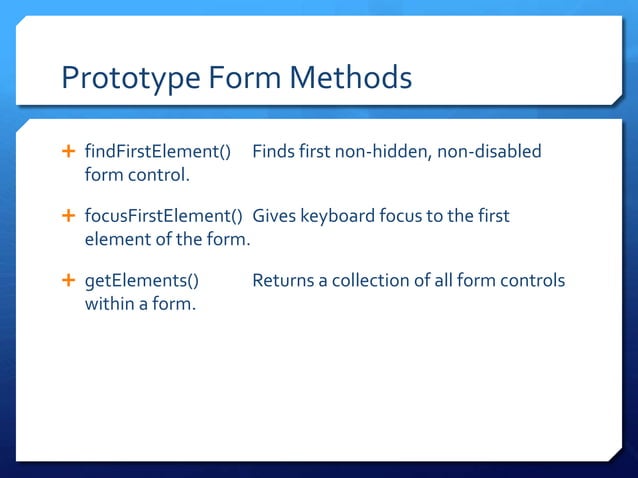 Prototype Framework | PPT