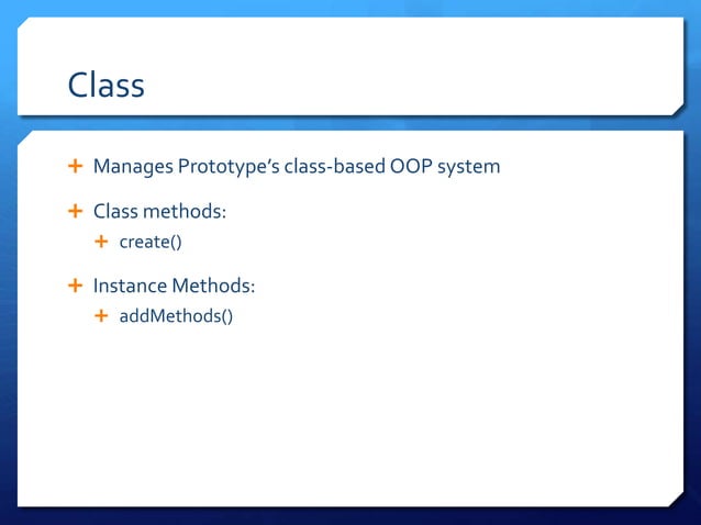 Prototype Framework | PPTX
