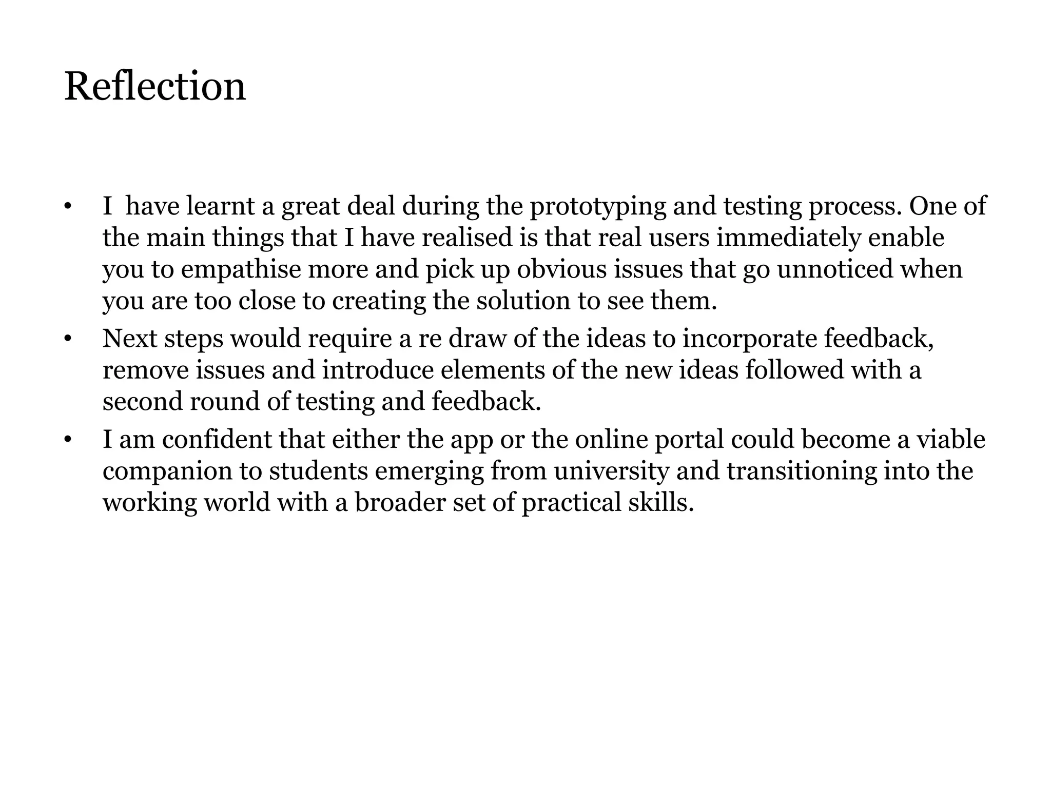 Prototype | PPTX | Resume Writing and Advice | Job Search