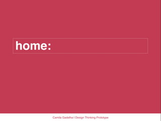 Design Thinking - Website Prototype | PDF