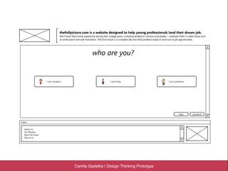 Design Thinking - Website Prototype | PDF
