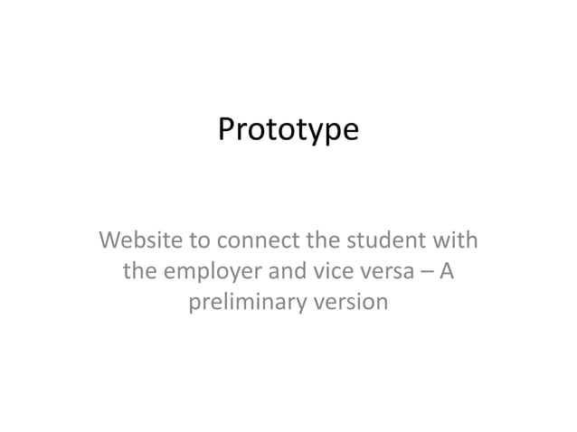 Prototype | PPTX