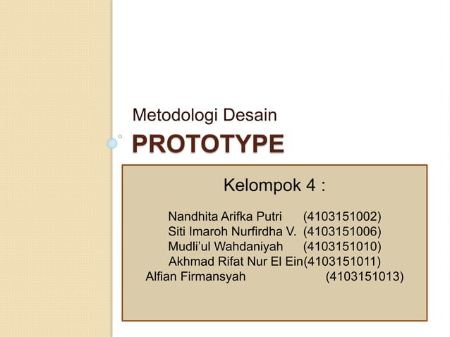Prototype | PPT