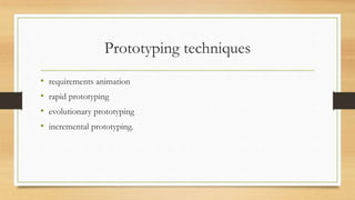 Prototype in HCI | PPTX