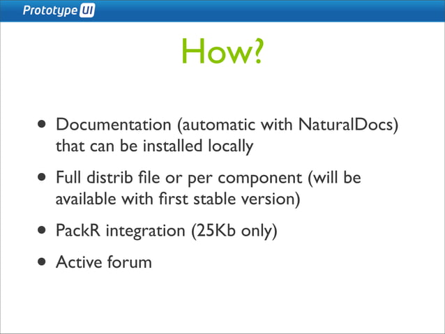 Prototype UI Intro | PPT