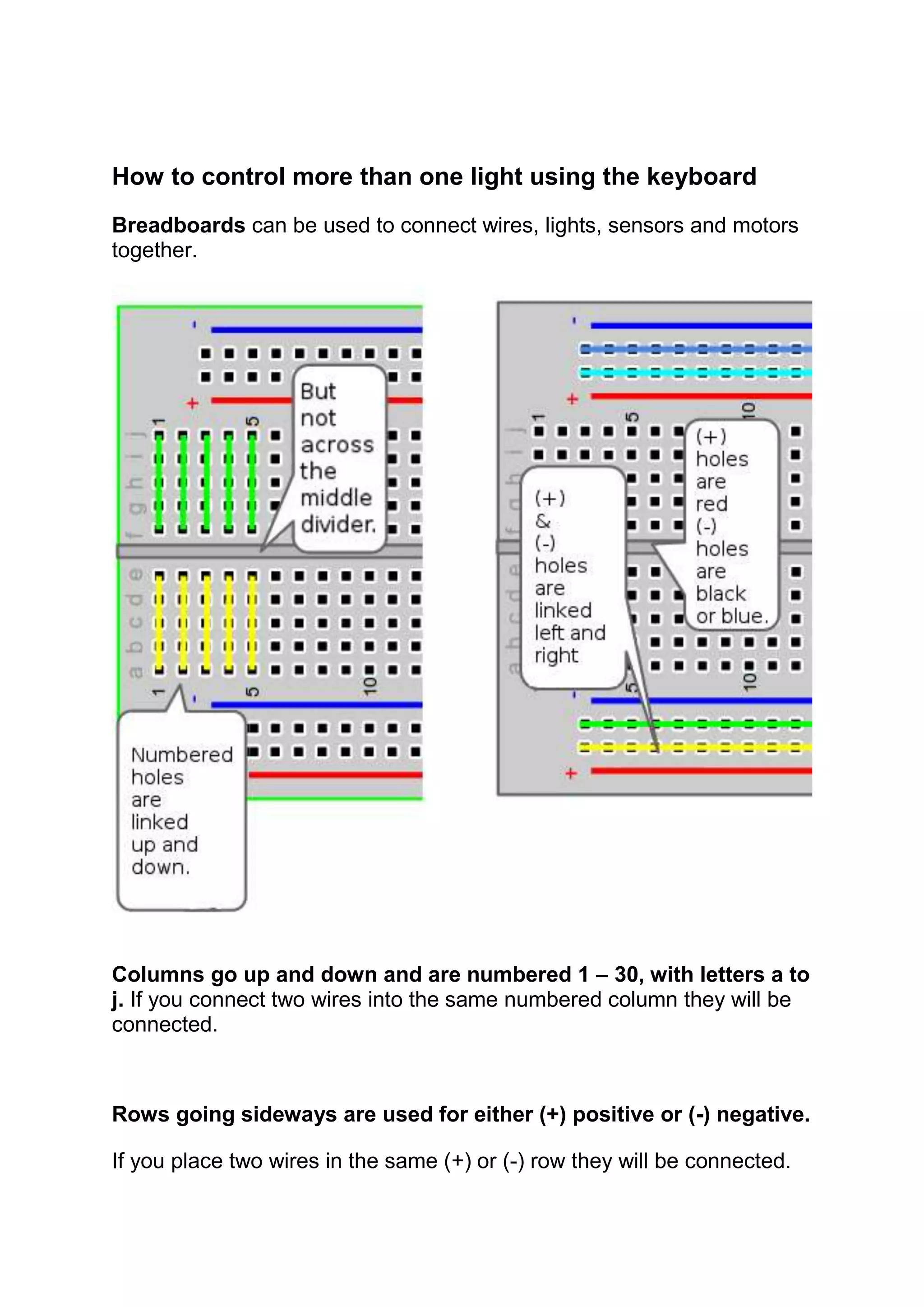 Prototype Summer School: How to make an interactive light display | PDF