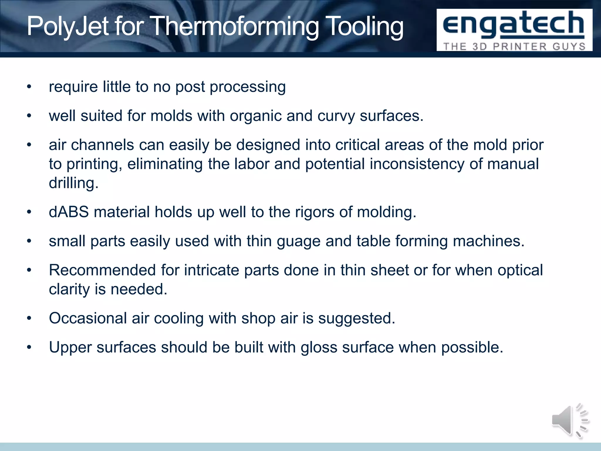 Prototype and low volume thermoforming tooling | PPTX