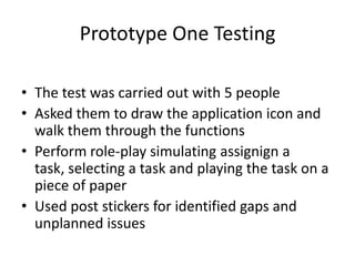Prototype and test | PPTX | Internet for Beginners | Internet