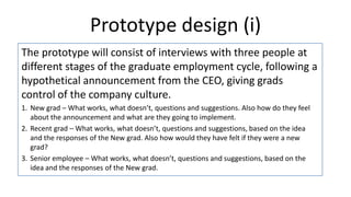 Prototype and test assignment prototype 1 | PPT