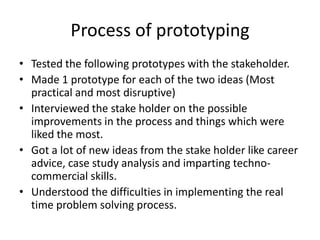 Prototype and testing | PPT