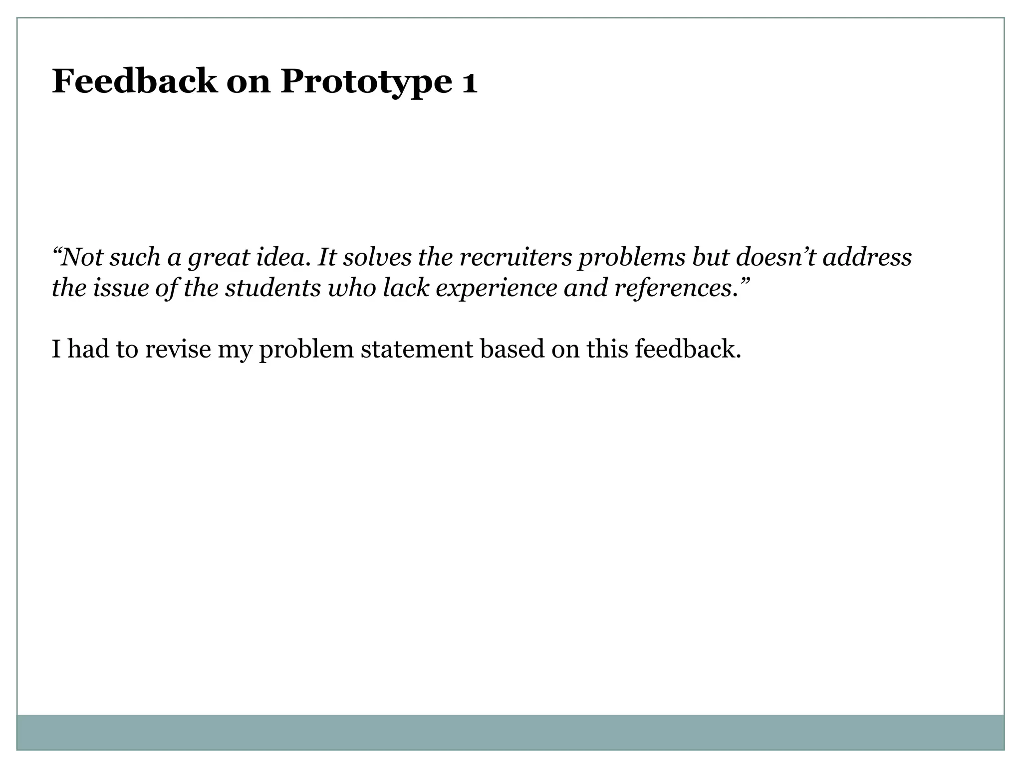 Prototype Assignment (No. 3) | PPTX | Resume Writing and Advice | Job ...