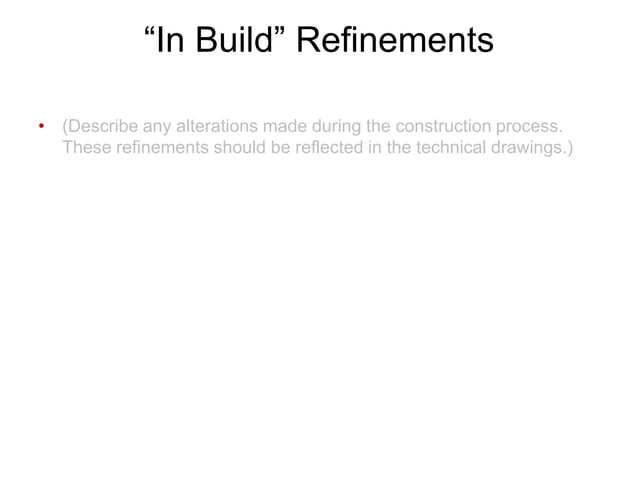 Prototype Build Procedure Template | PPT