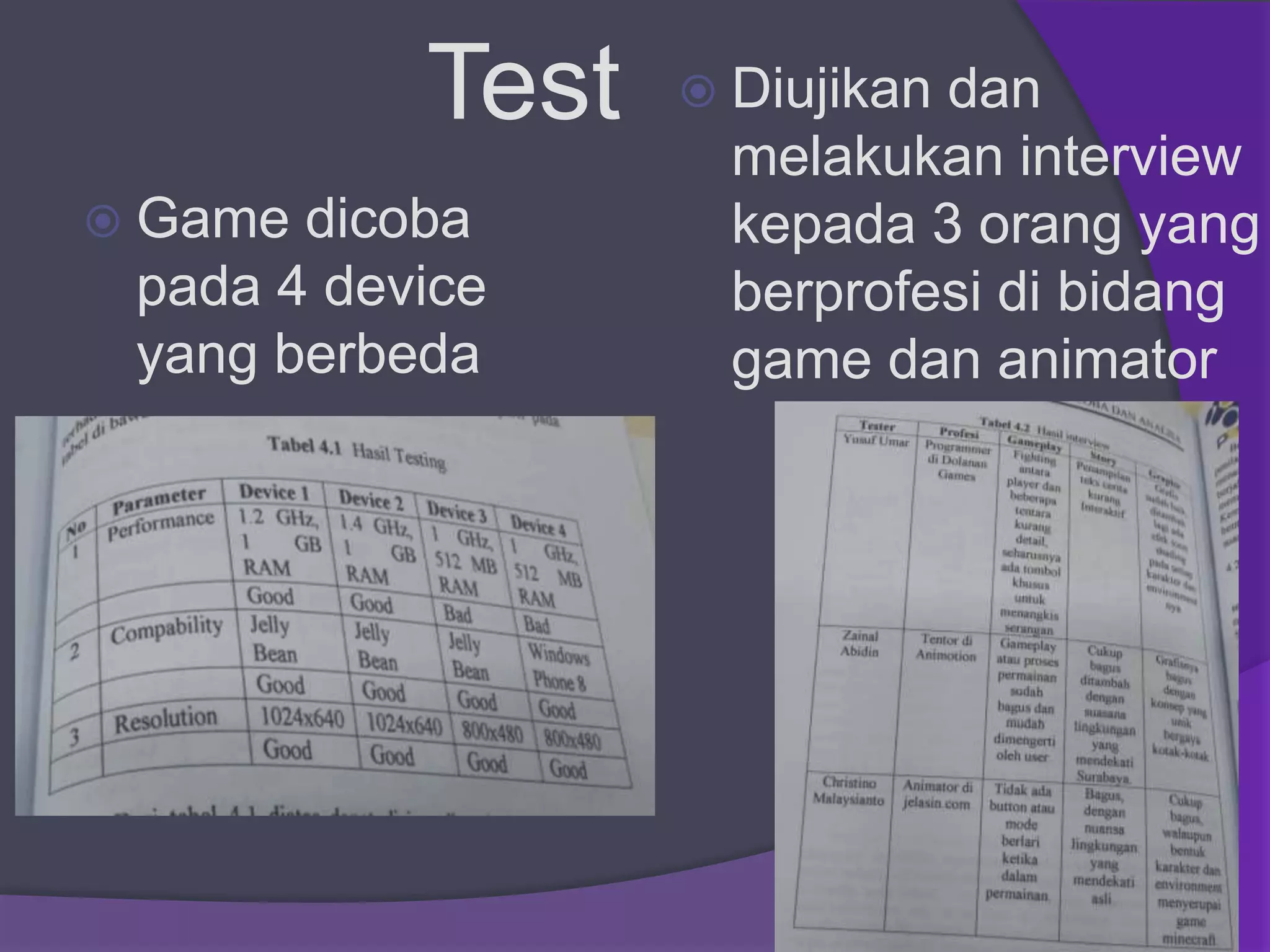 Analisa Tugas Akhir Design Thinking (Prototype dan test) | PPTX