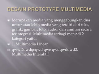 PROTOTYPE DESAIN KREATIFNAsndfasnf aanfsa | PPTX