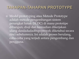 PROTOTYPE DESAIN KREATIFNAsndfasnf aanfsa | PPTX