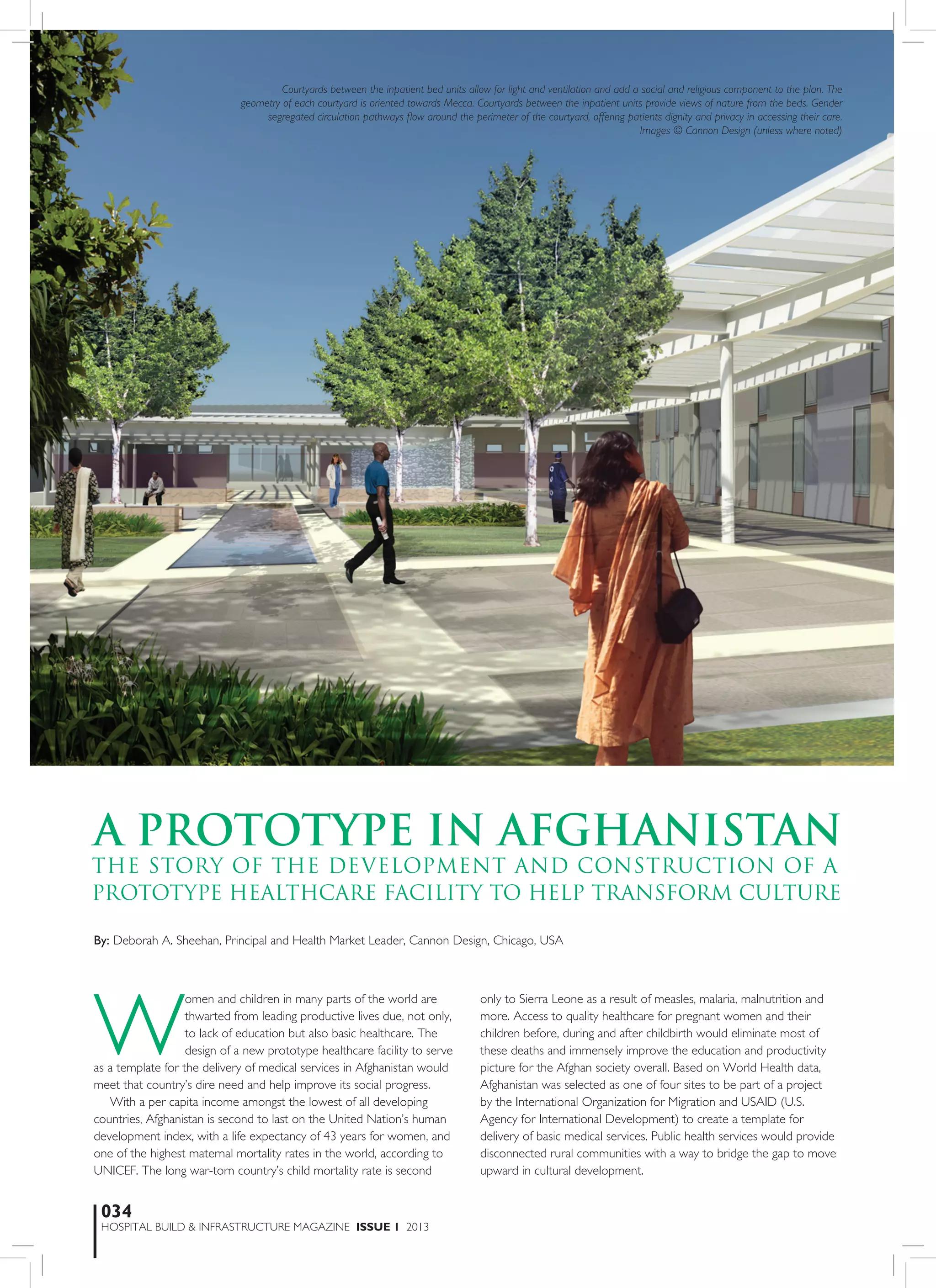Prototype in afghanistan-Hospital Build Apr 2013 | PDF