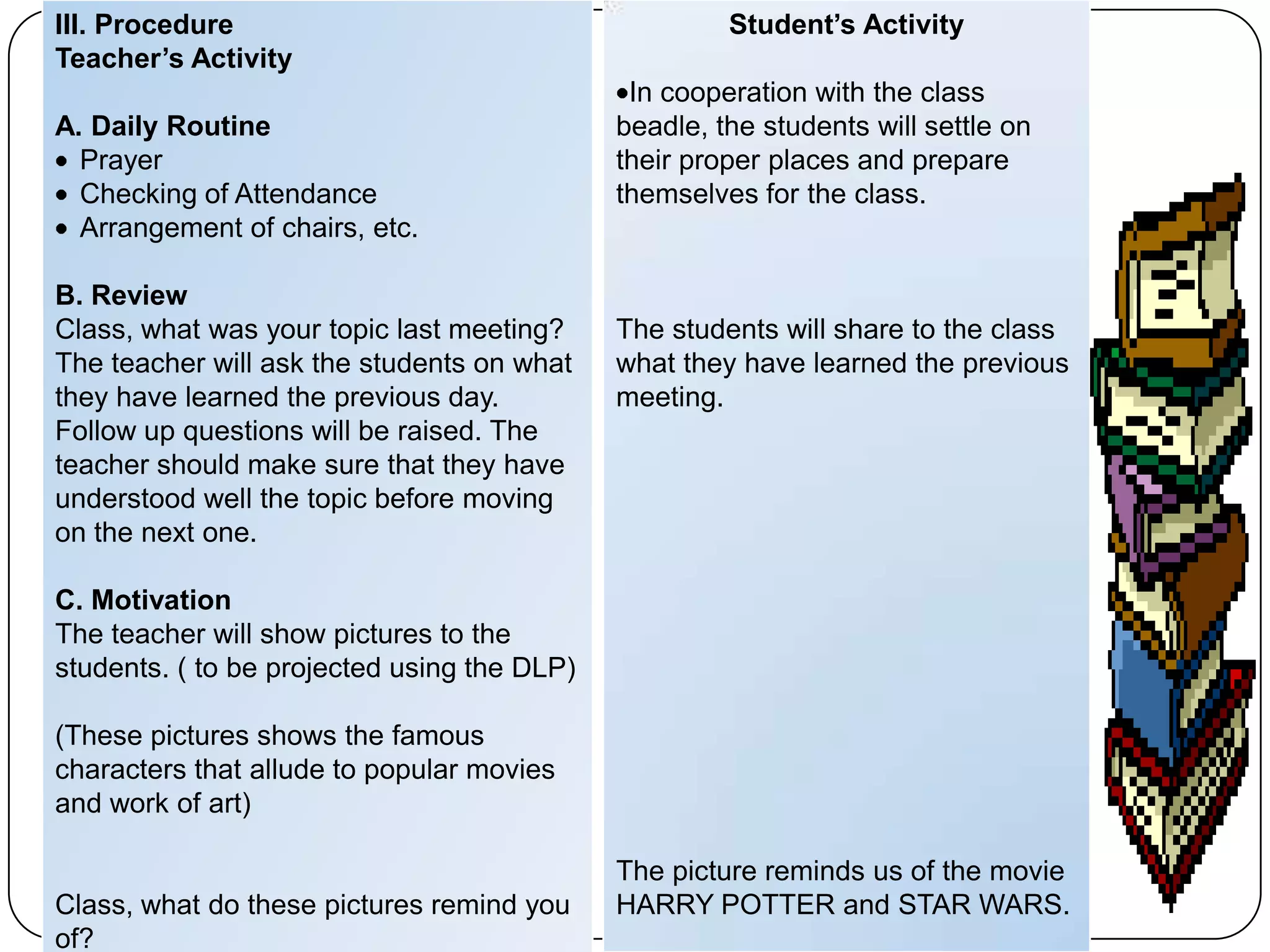 Prototype lesson plan in English | PPTX | Christianity | Religion ...