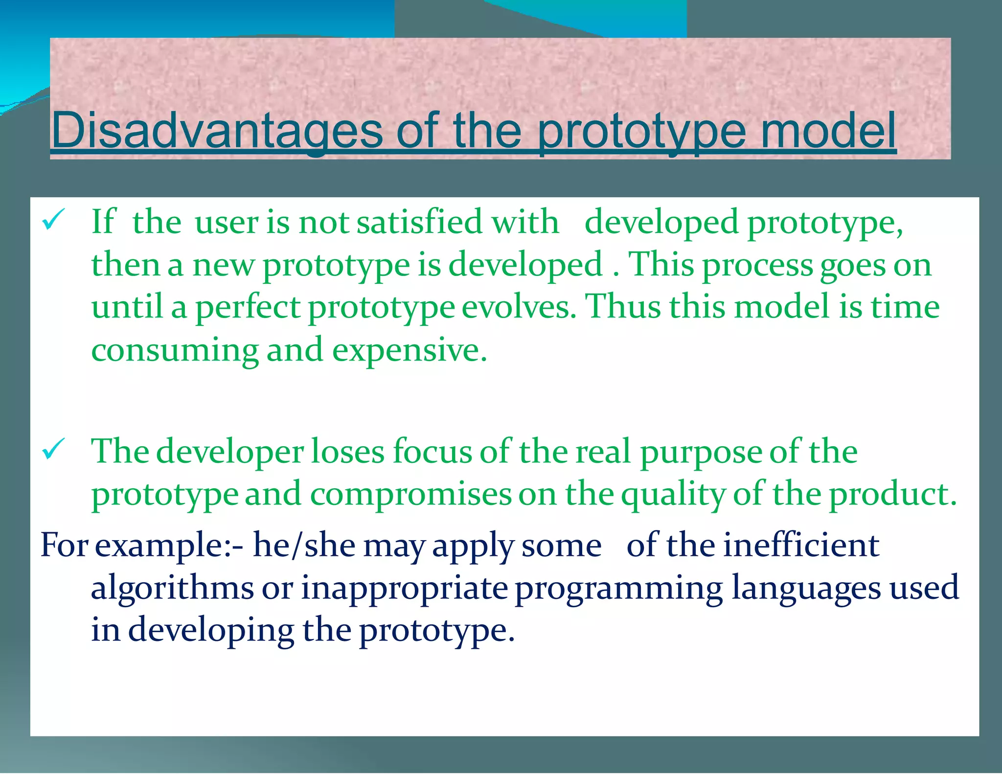 Prototypemodel in SDLC ppt | PPTX | Web Development | Internet