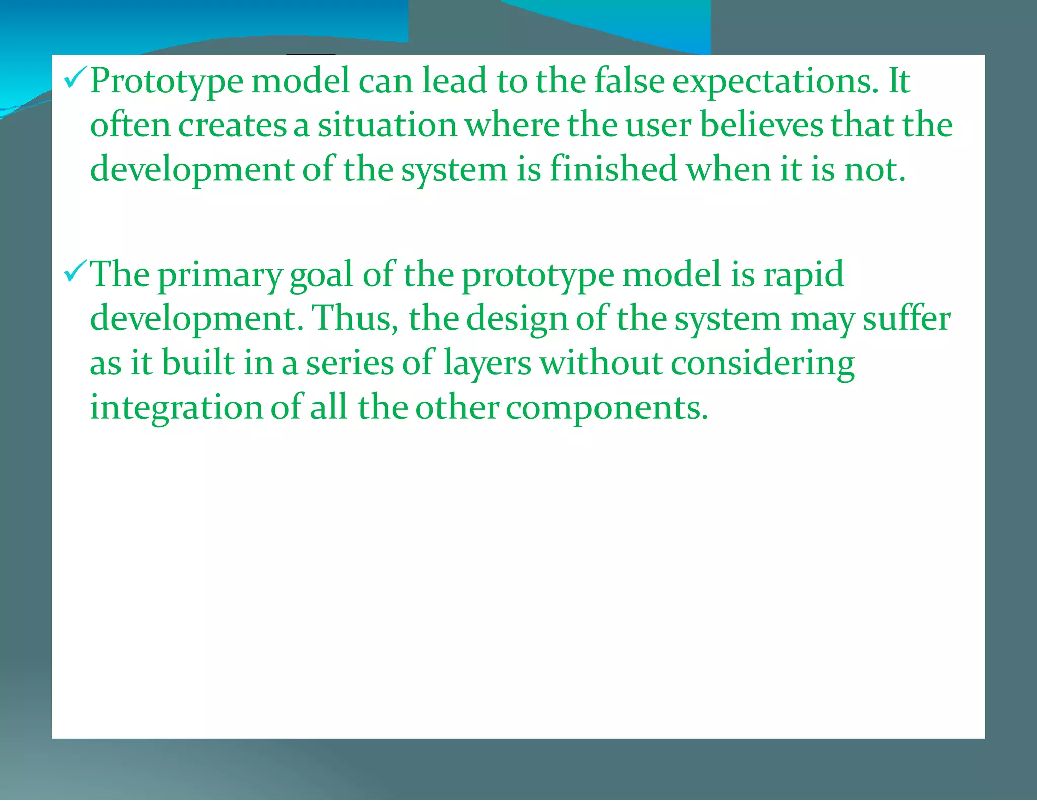 Prototypemodel in SDLC ppt | PPTX | Web Development | Internet
