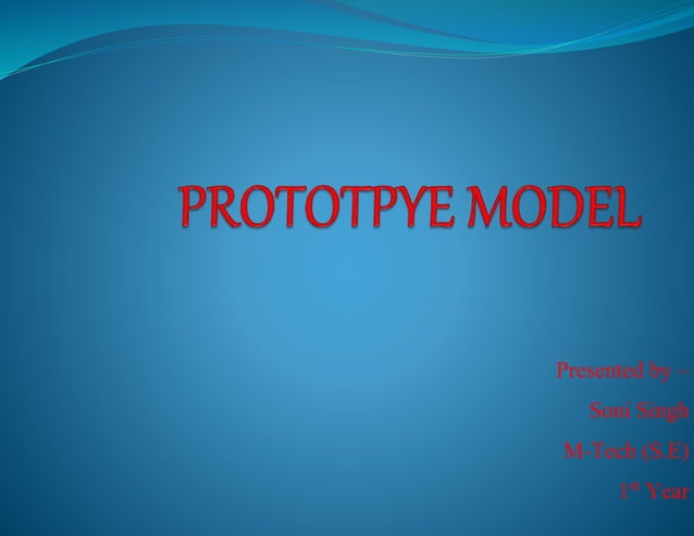 Prototypemodel in SDLC ppt | PPT
