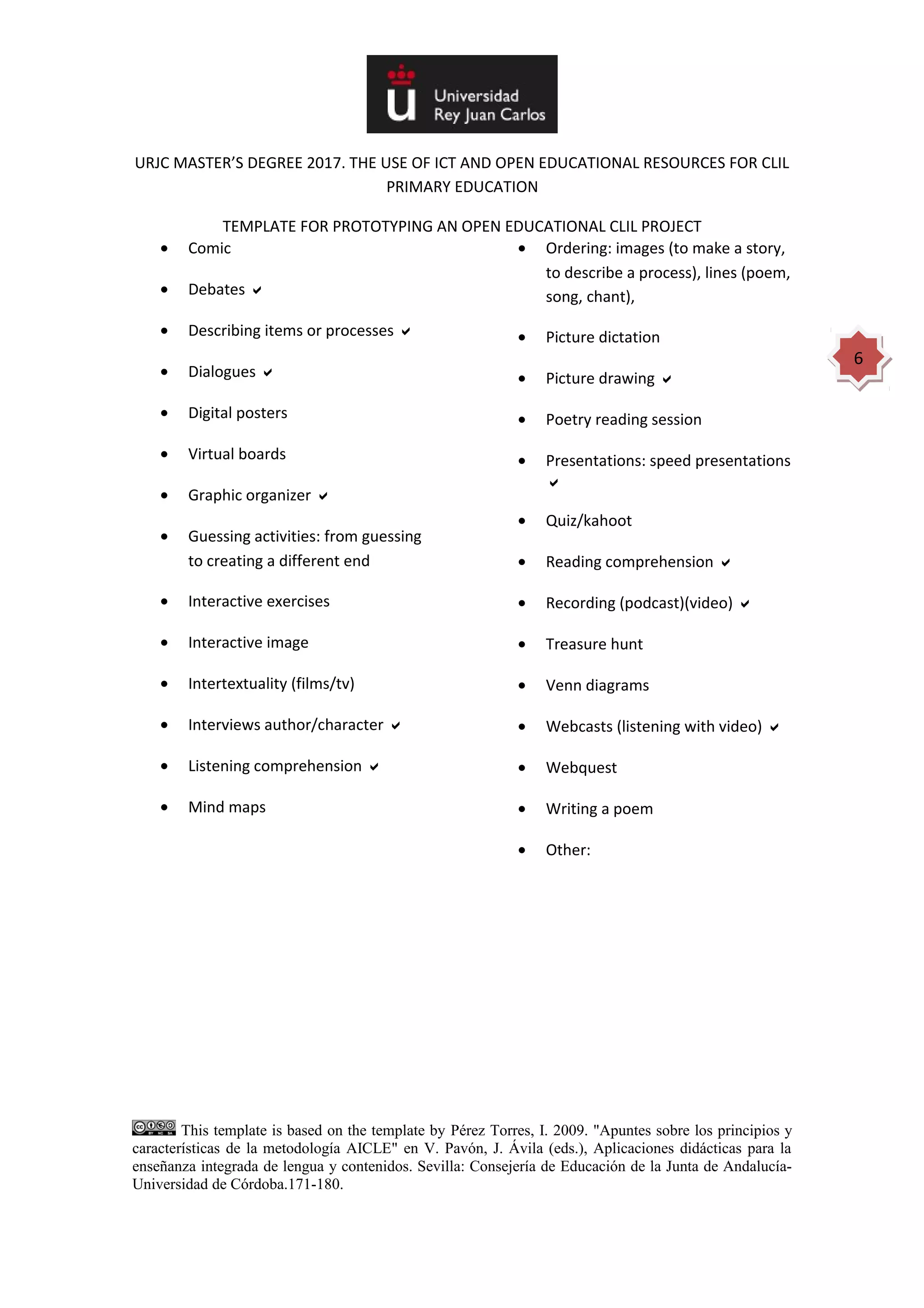 Prototype of a CLIL project: "Live a healthy life" | DOC