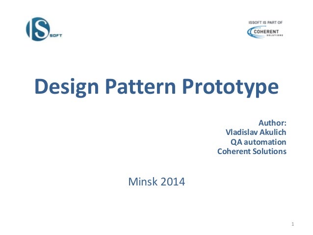 Prototype presentation