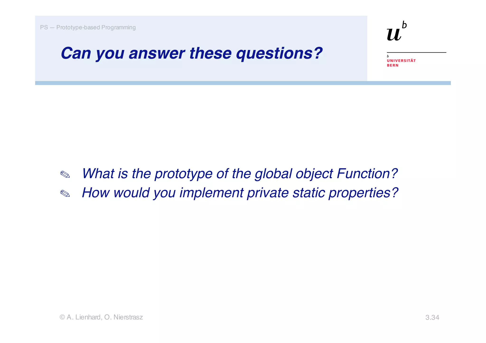 Prototype-based Programming with JavaScript | PPT Prototype-based Programming with JavaScript | PPT