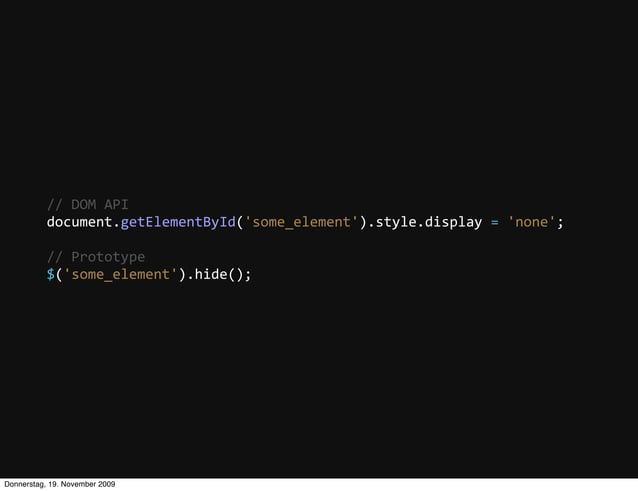 Prototype & Scriptaculous | PDF