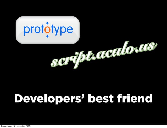 Prototype & Scriptaculous | PDF
