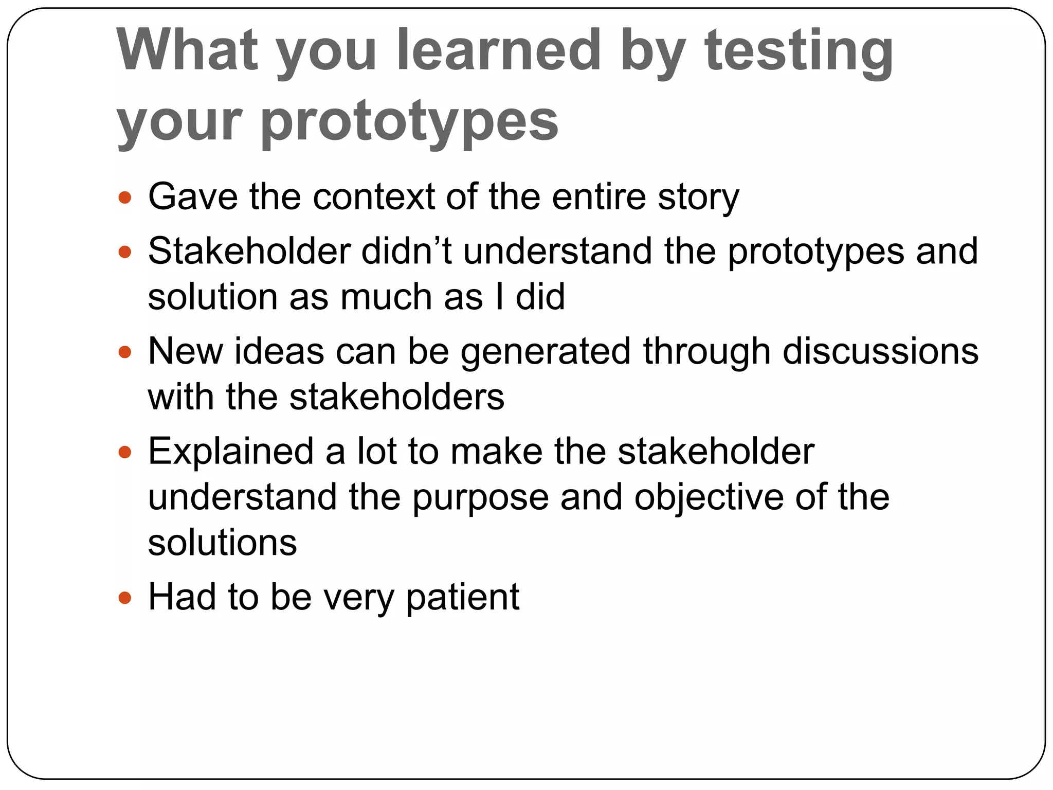 Prototype and Test - Lokesh Sahal | PPT
