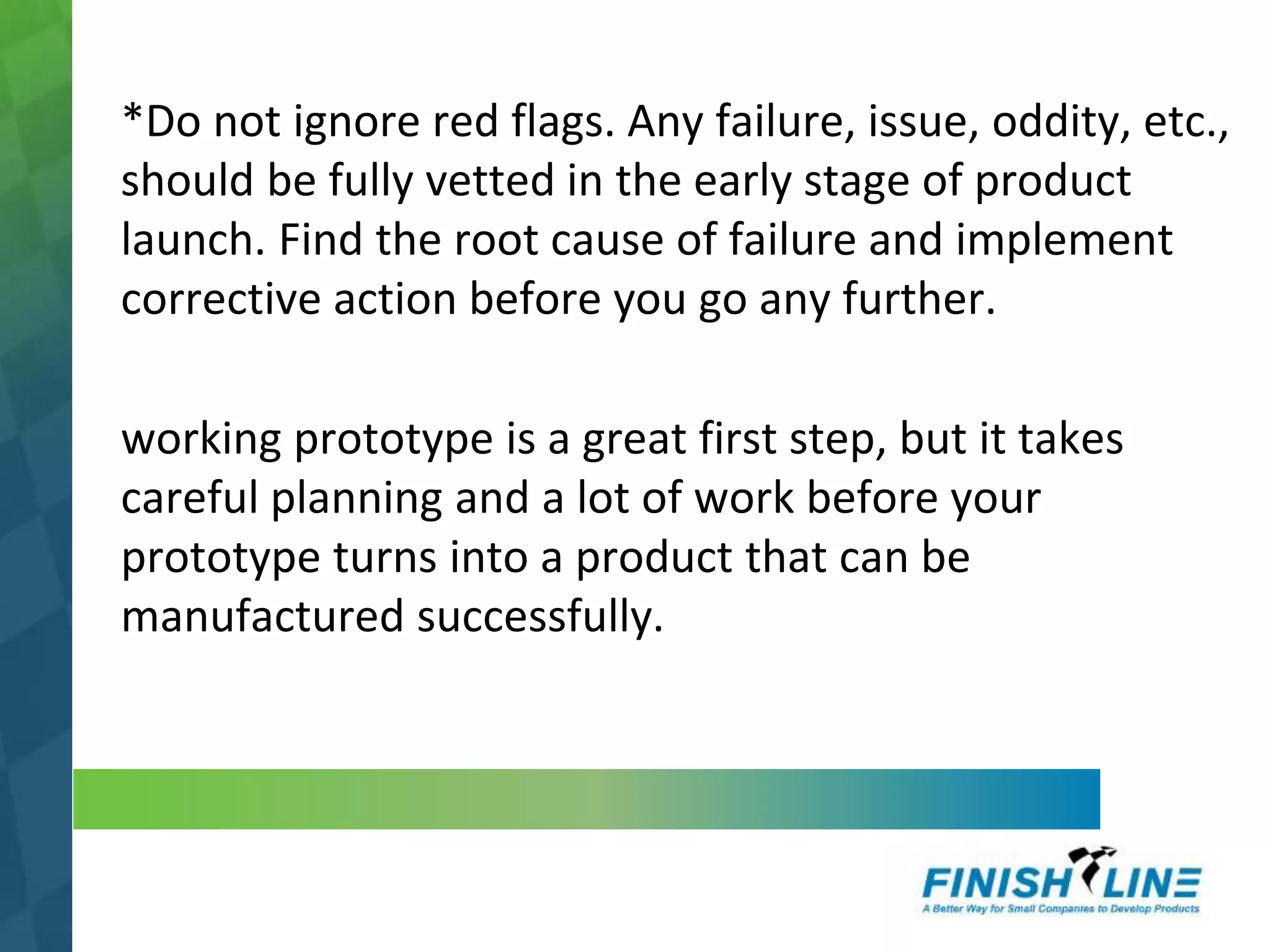 Prototype to production process | PPTX