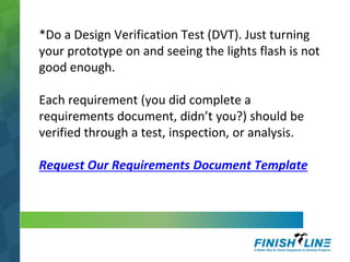 Prototype to production process | PPTX