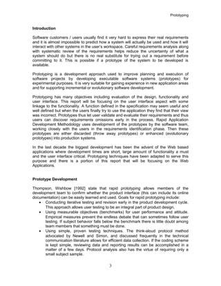 Prototyping | PDF