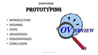 Prototyping | PPTX