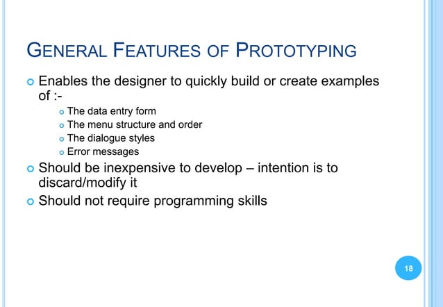 Prototyping | PPTX | Web Development | Internet