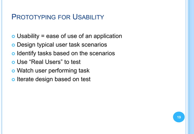 Prototyping | PPTX | Web Development | Internet