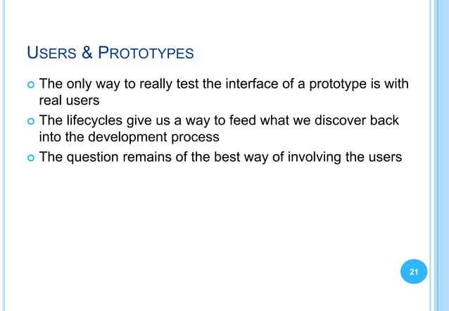 Prototyping | PPTX | Web Development | Internet