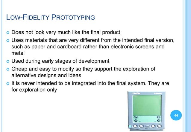 Prototyping | PPTX | Web Development | Internet