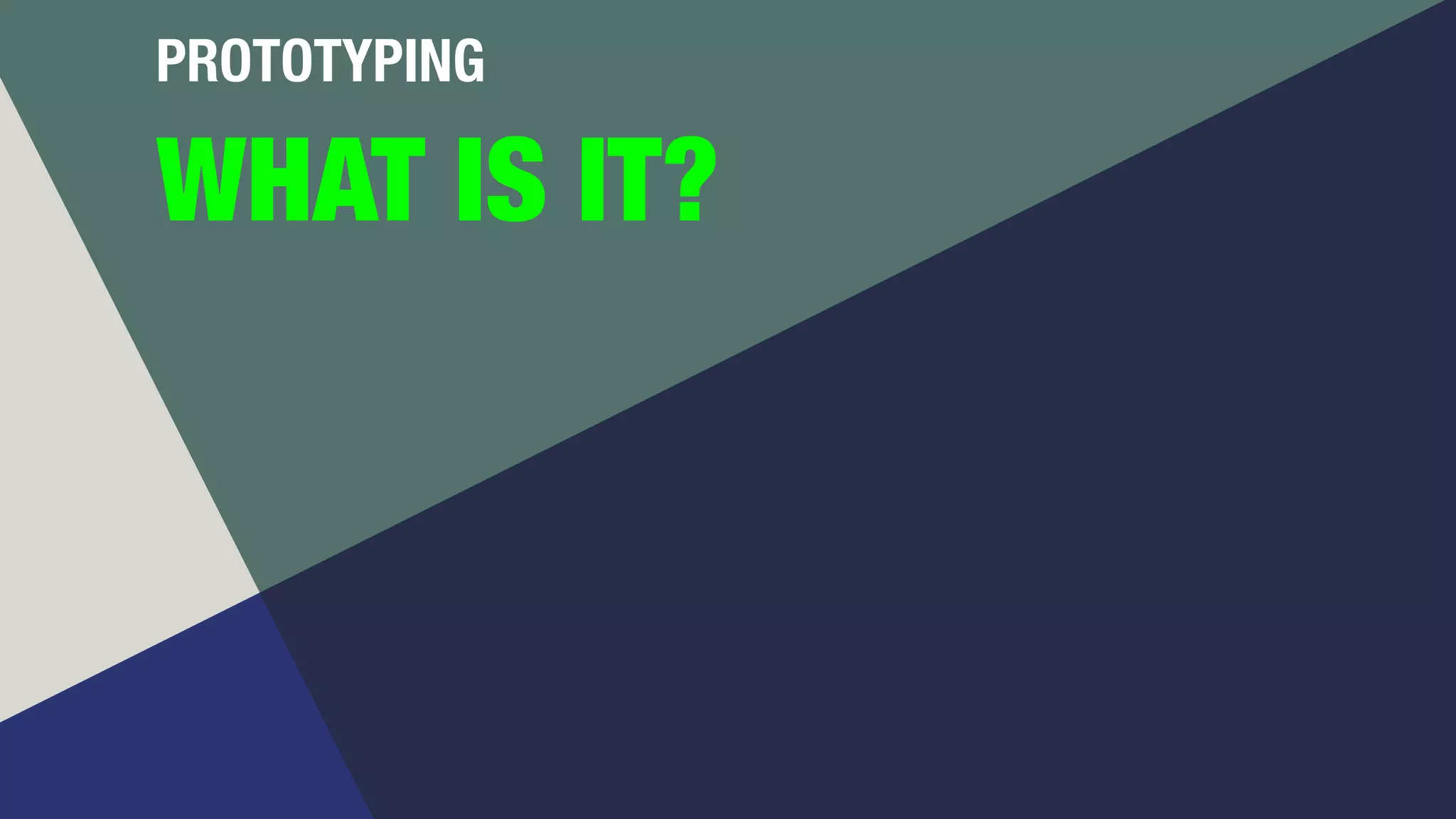 Design Thinking 101 - Prototyping | PDF