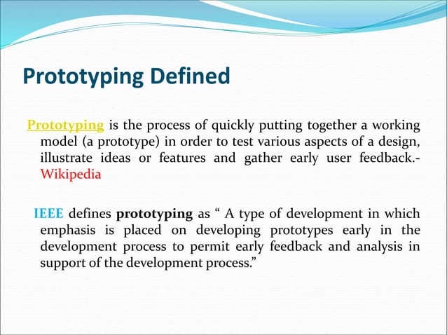 Prototyping.eveningclass.ppt | Technology & Computing