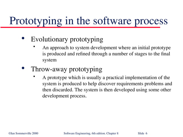 how to prototype software product using agile methodologys | PPT