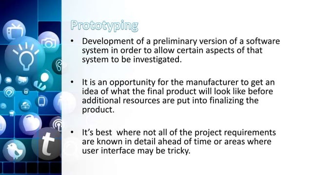 Software prototyping | PPTX | Technology & Computing