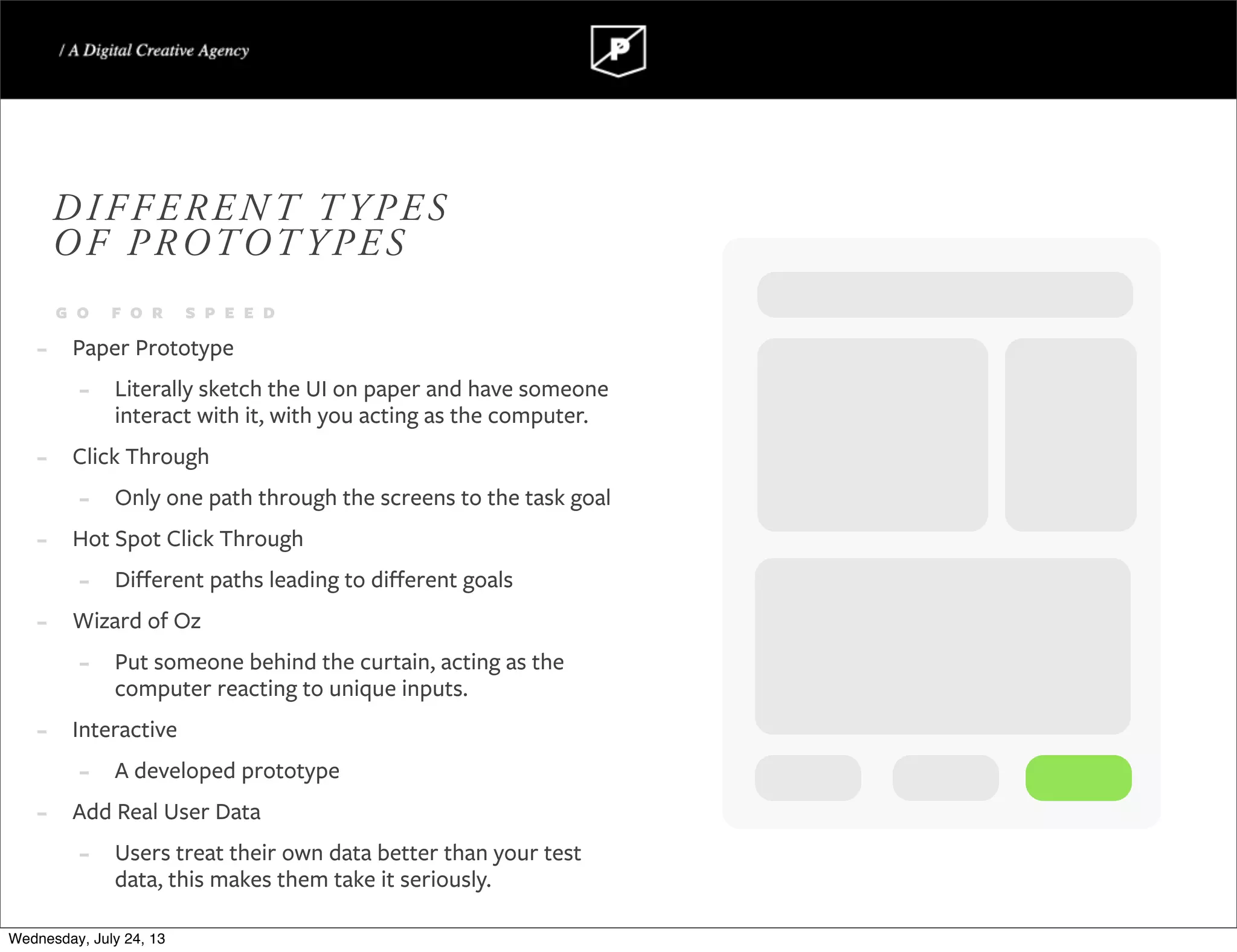 Quick Prototyping Guide for App-Based and Web Design | PPT