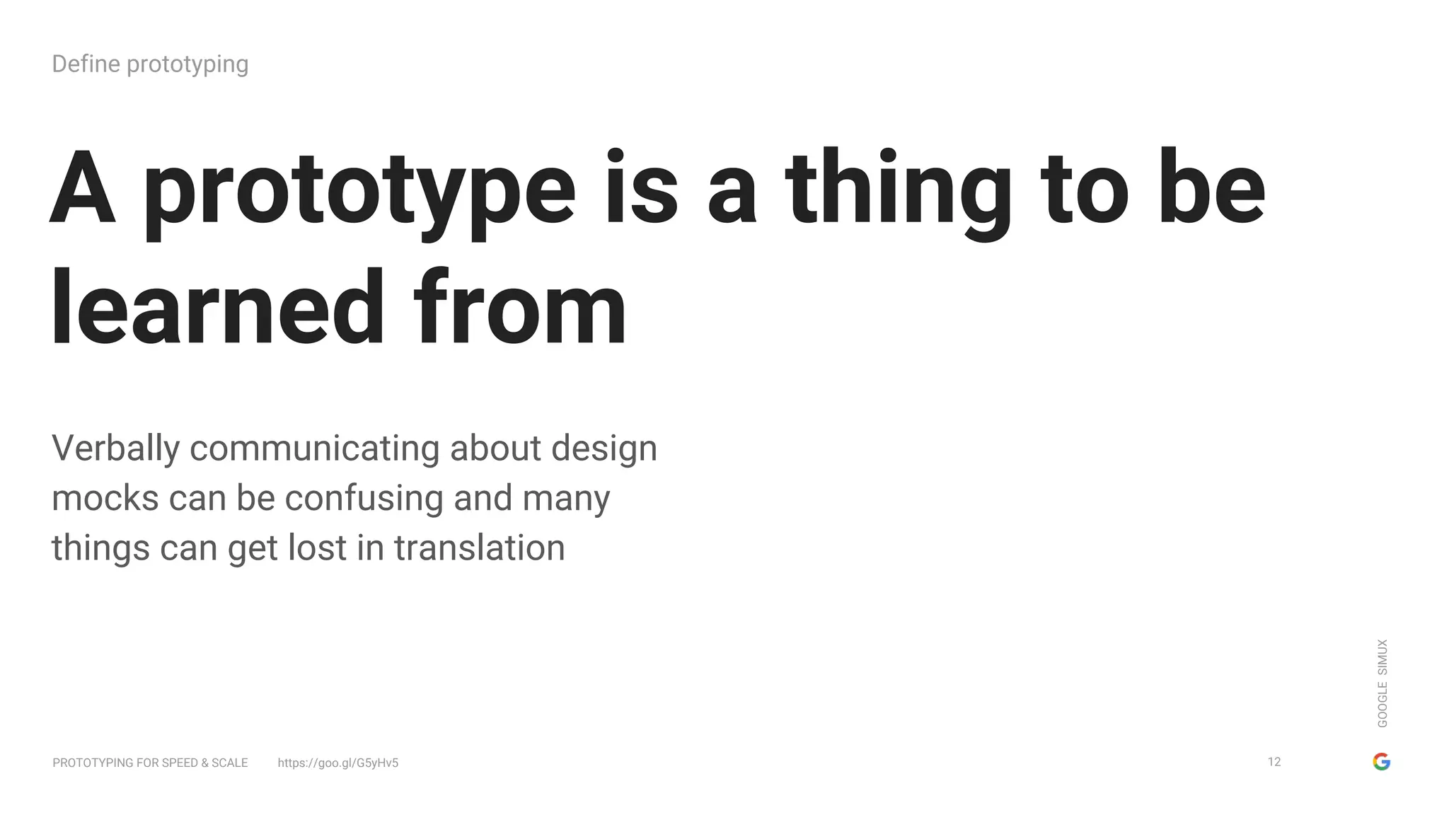 Prototyping for speed & scale | PDF