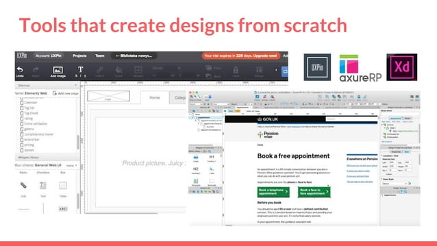 UX Prototyping Tools | PDF