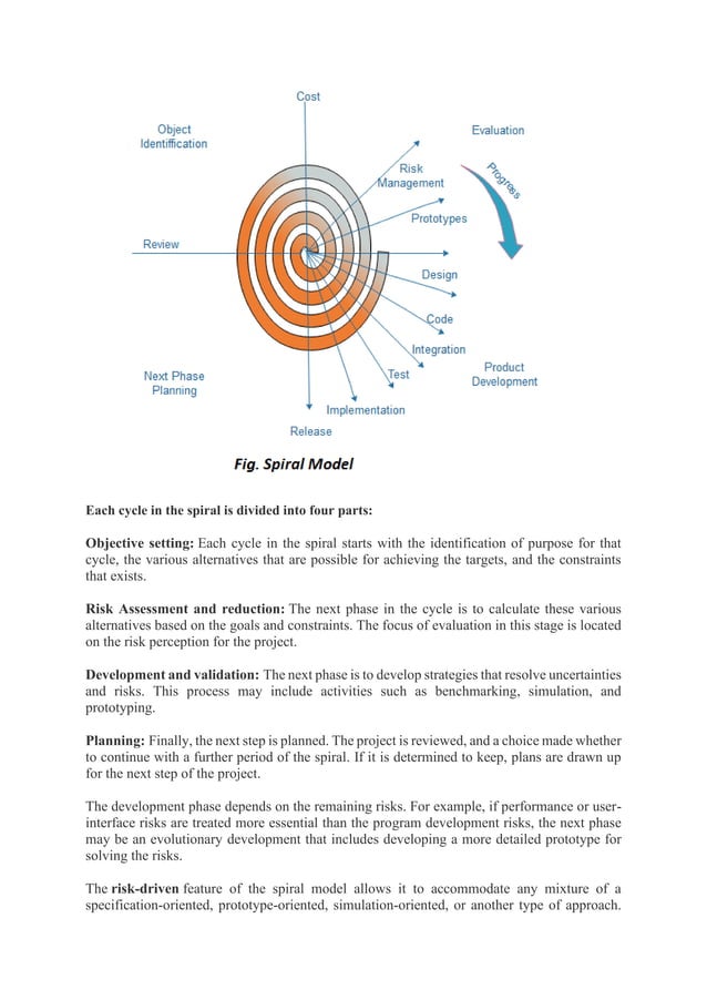 Prototyping model, Evolution and spiral models.pdf