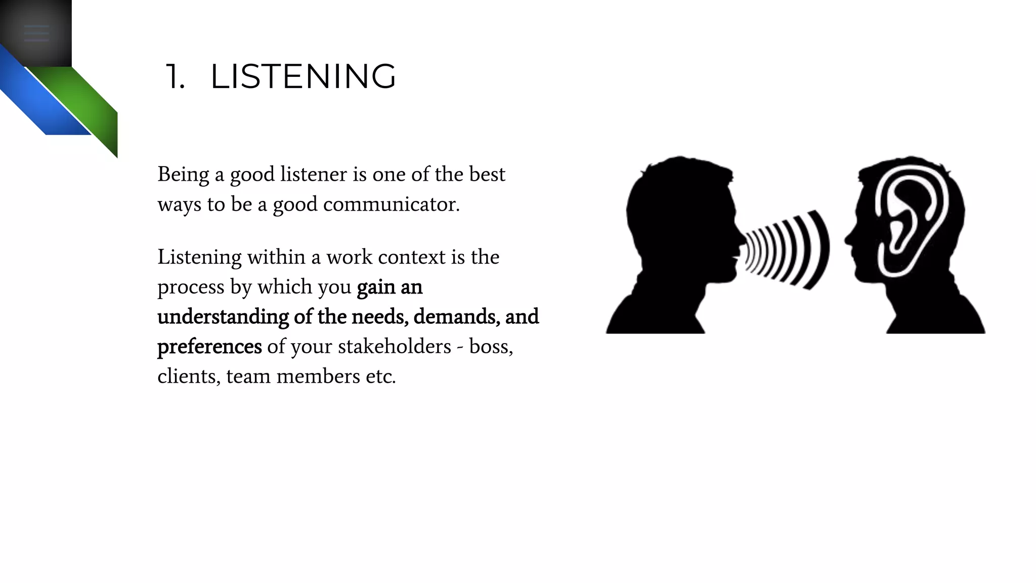 Effective Communication Skills to succeed at your Workplace | PPTX